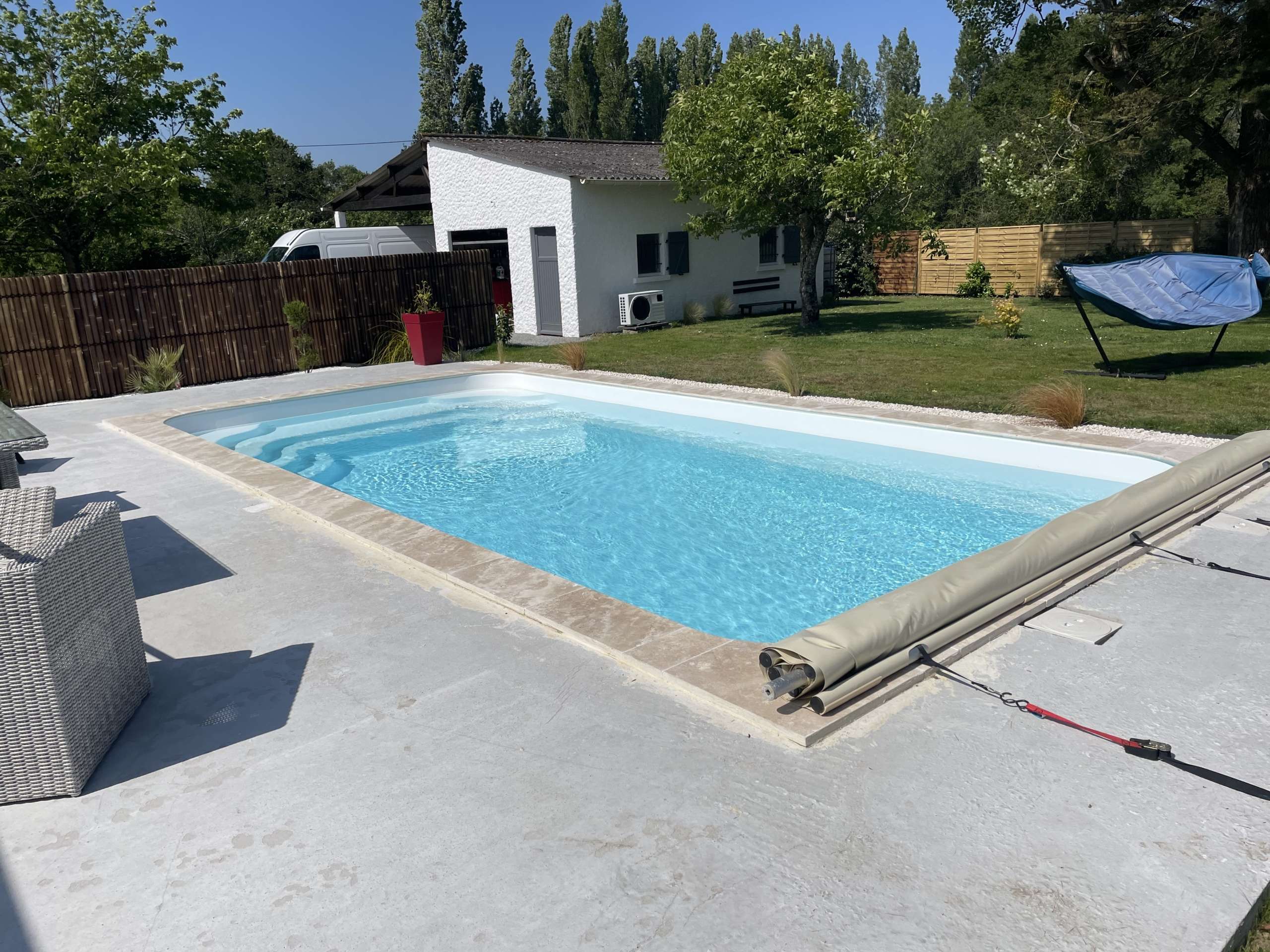 Piscine coque polyester Dolce 38 | Excel Piscines